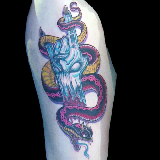 Steve Tefft - 12 Tattoos & Body Piercing